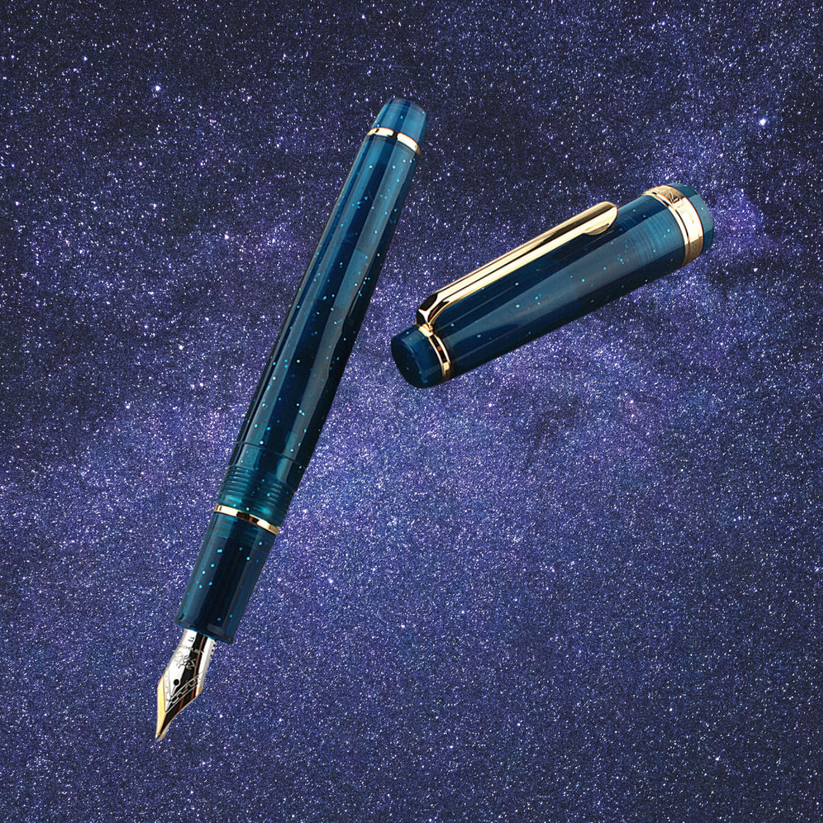 Nebula Interstellar Fountain Pen – Too Shiny For Ya
